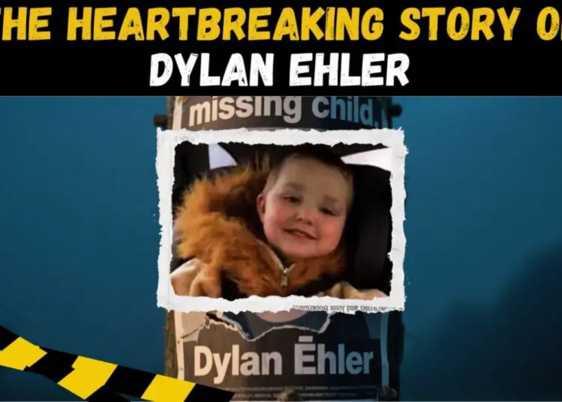Video Post: The Mysterious Disappearance Of Dylan Ehler A Family’s Pain ...